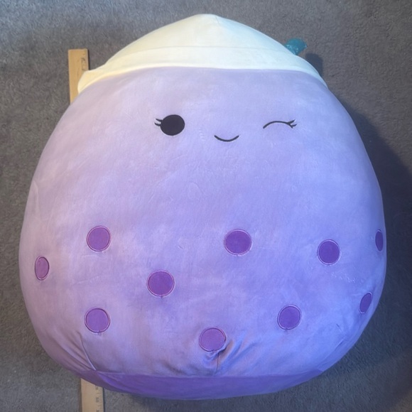 Squishmallows | Toys | Giant Squishmallows Poplina Plush Toy Purple ...